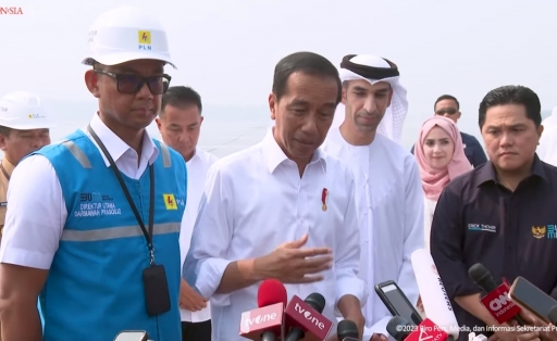Resmikan PLTS Terapung Cirata, Jokowi: Terbesar di Asia Tenggara Resmikan PLTS Terapung Cirata, Jokowi: Terbesar di Asia Tenggara
